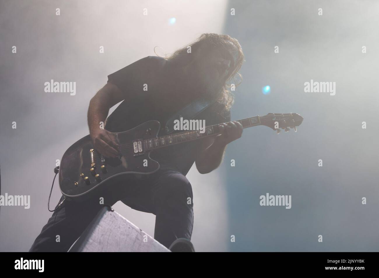 Catton Park, United Kingdom, 14 Aug, 2022, Lamb of God performs on the ...