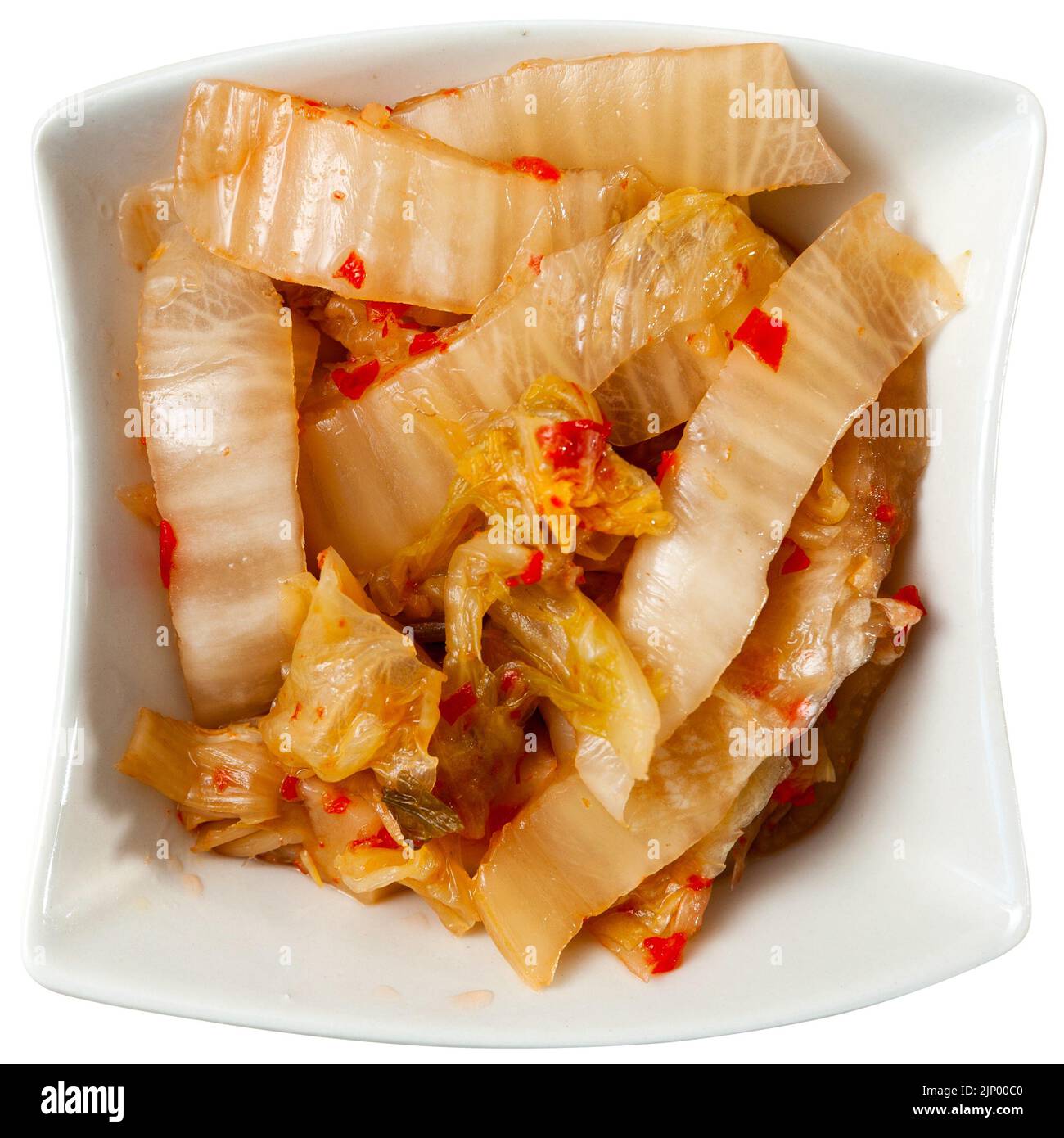 Korean kimchi dish in Cut Out Stock Images & Pictures - Alamy
