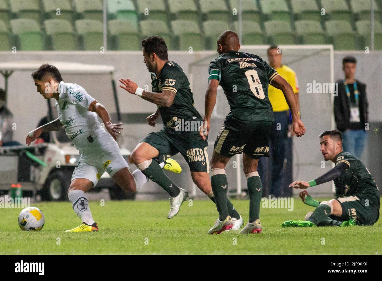 MG - Belo Horizonte - 08/14/2022 - BRAZILIAN A 2022 AMERICA X SANTOS ...