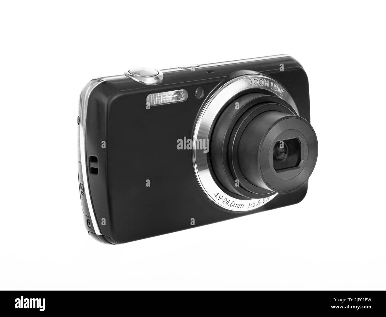 digital camera on isolated white background Stock Photo - Alamy