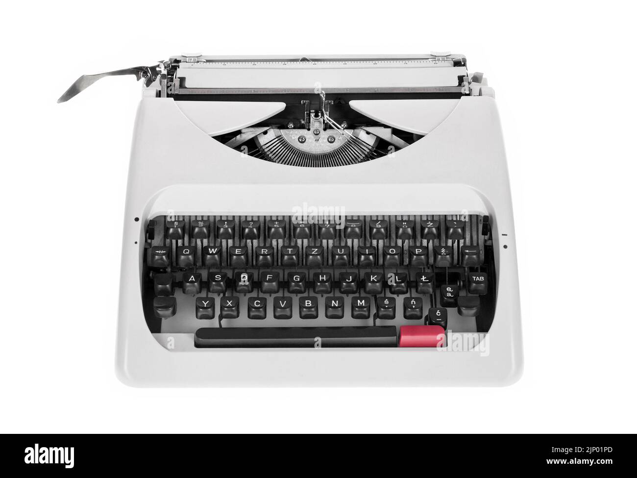 Typewriter isolated on white hi-res stock photography and images - Alamy