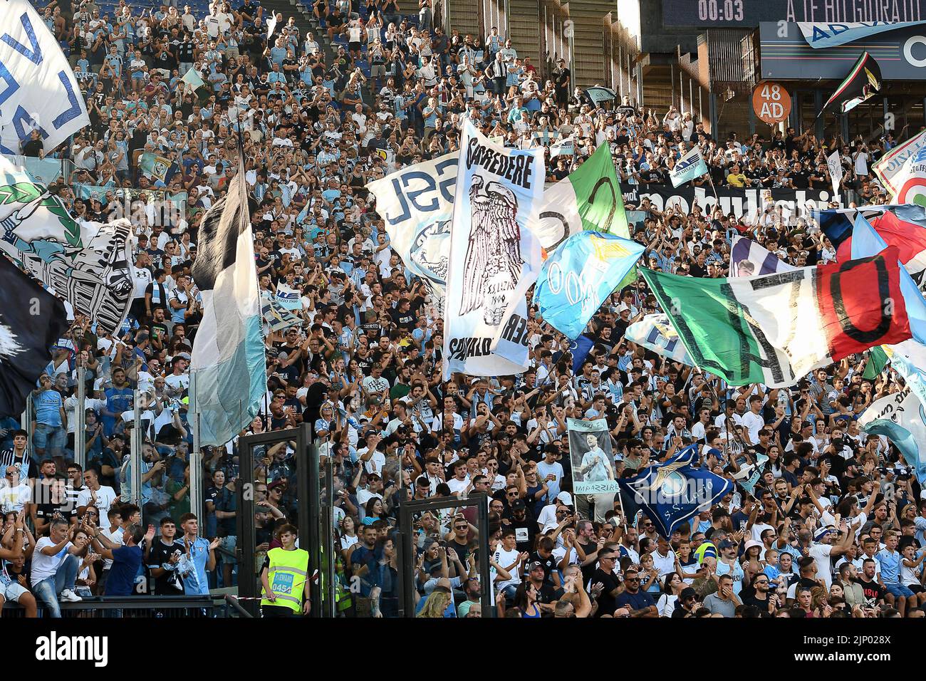 14th August 2022 : Stadio Olimpico, Rome, Italy; Serie A football, SS ...