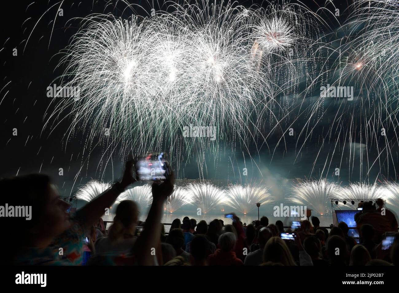 Fireworks festival in moscow hi-res stock photography and images - Alamy