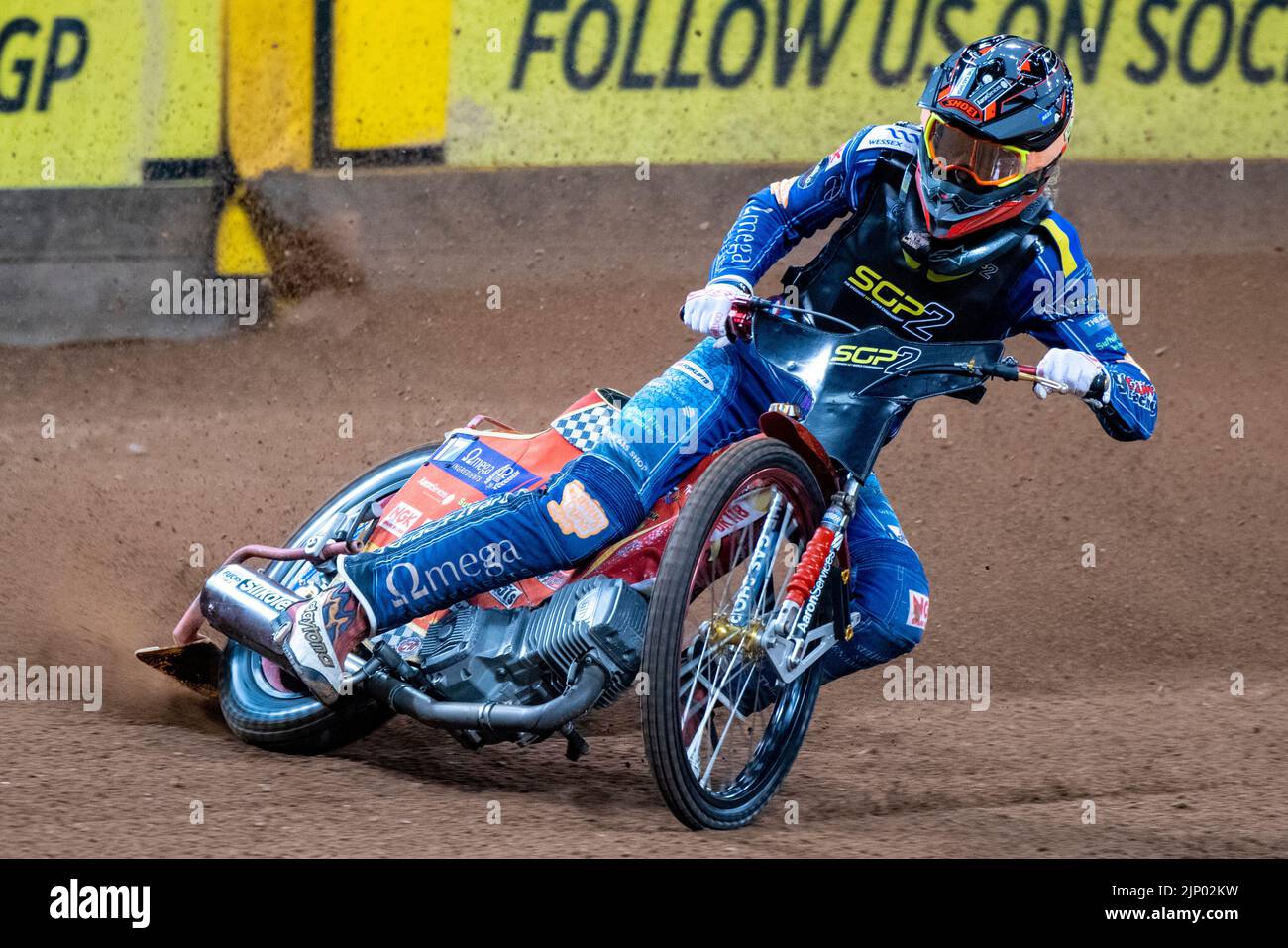 Drew Kemp of United Kingdom in action during the 2022 FIM Speedway ...