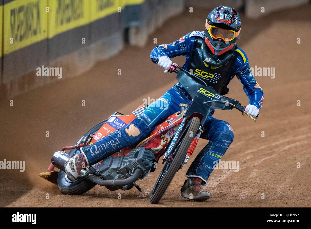 Drew Kemp of United Kingdom during the 2022 FIM Speedway Grand Prix 2 ...