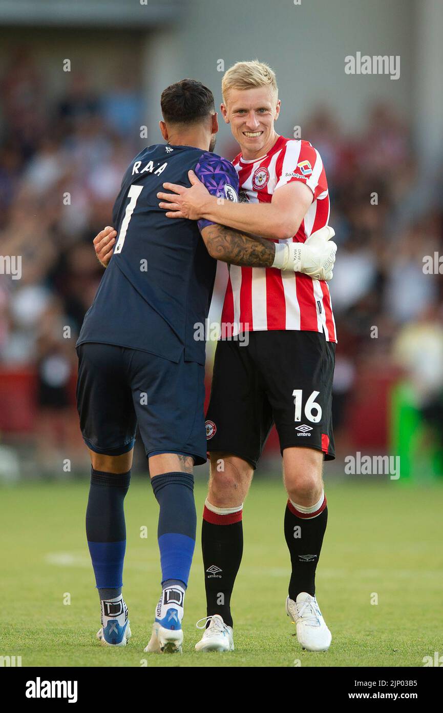 Football david raya hi-res stock photography and images - Alamy