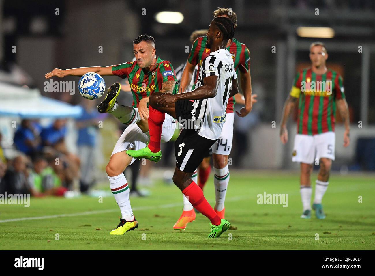 Cino e Lillo Del Luca stadium, Ascoli, Italy, August 14, 2022, Bruno ...