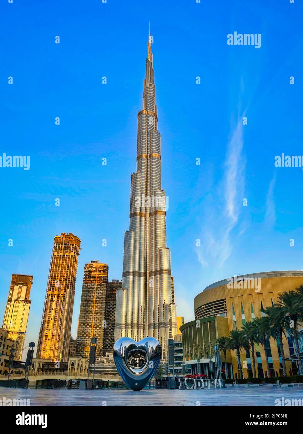 Dubai moon tower hi-res stock photography and images - Alamy