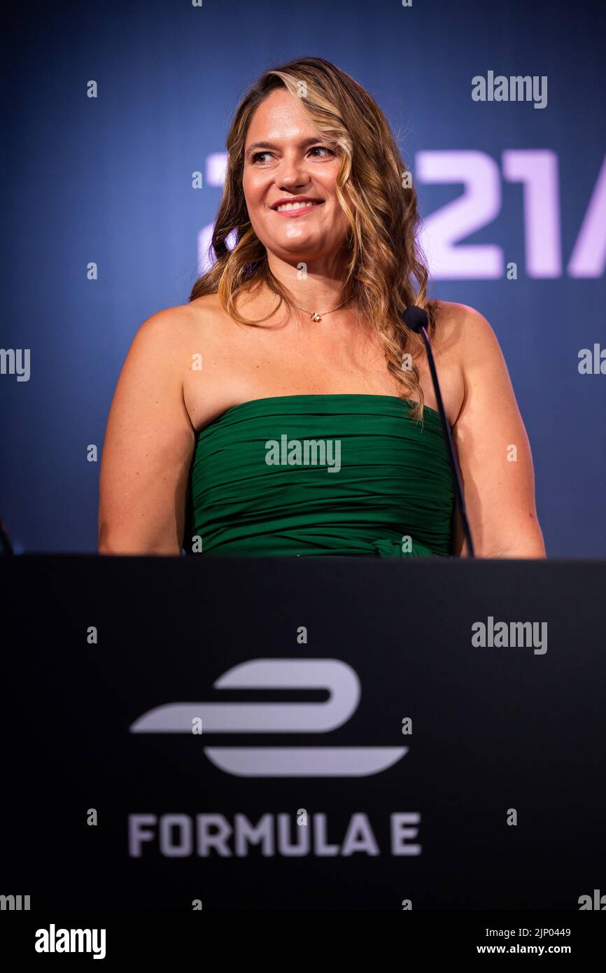 LUZANIN Daniela, Head of the ABB Formula E partnership 2021-2022 Season ...
