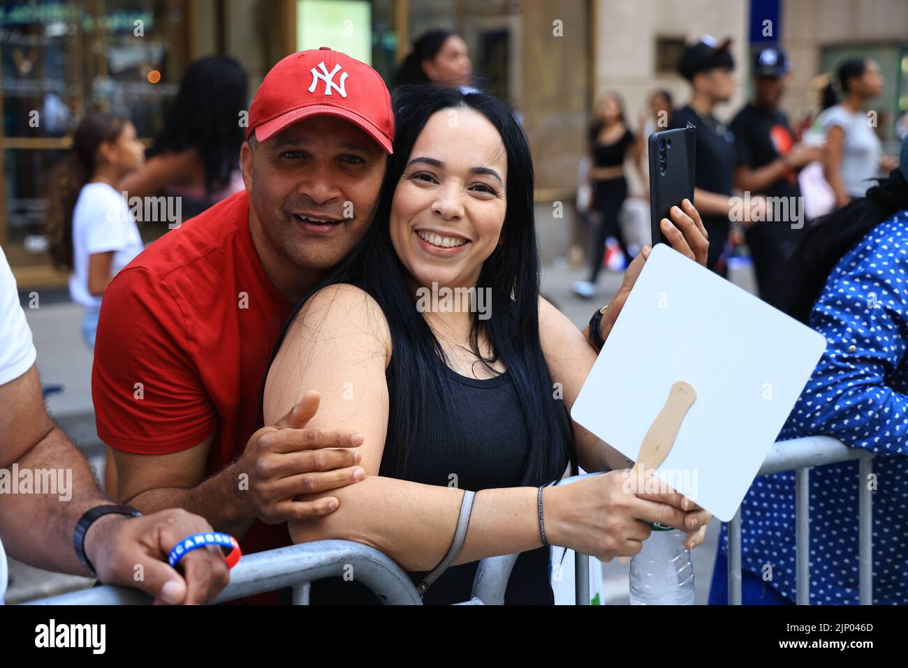 NEW YORK, NEW YORK/USA - AUGUST 14, 2022: Dominican New Yorkers come ...