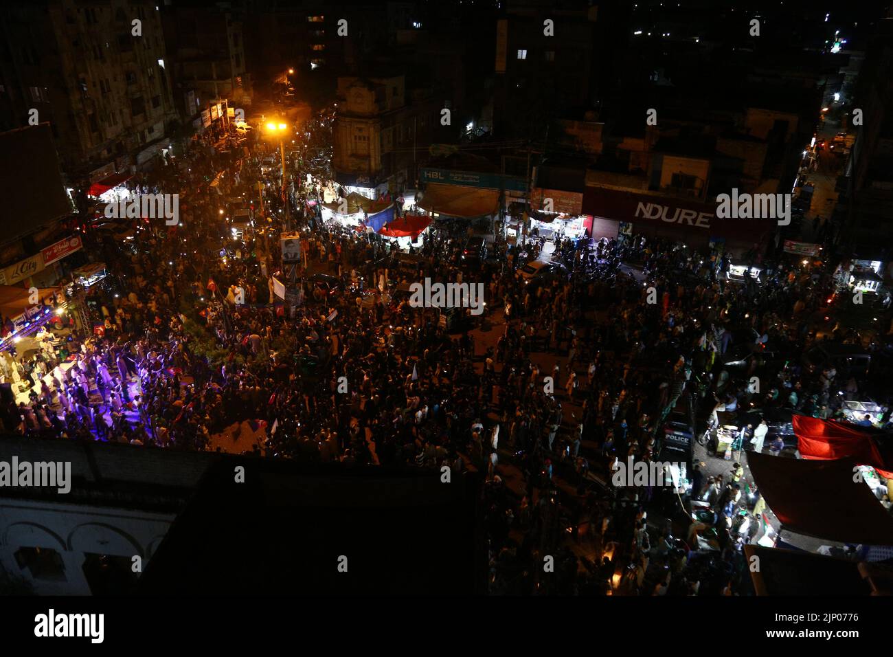 Pakistan day celebration hyderabad hi-res stock photography and images ...