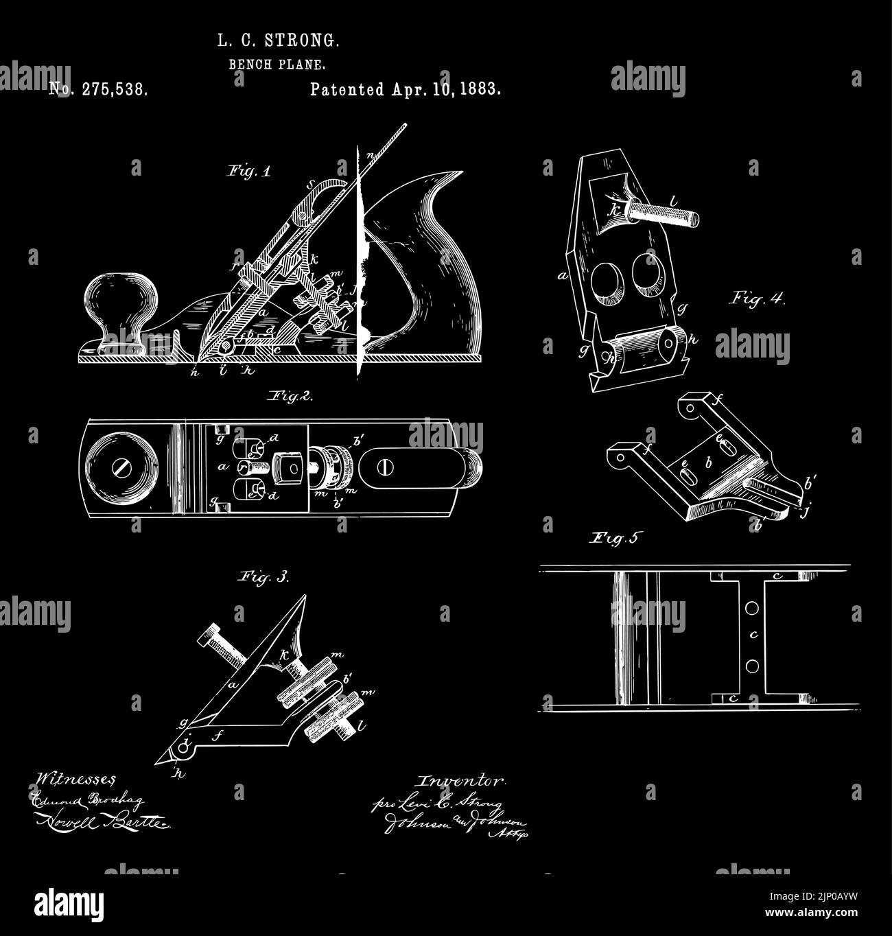 Bench plane Black and White Stock Photos & Images - Alamy