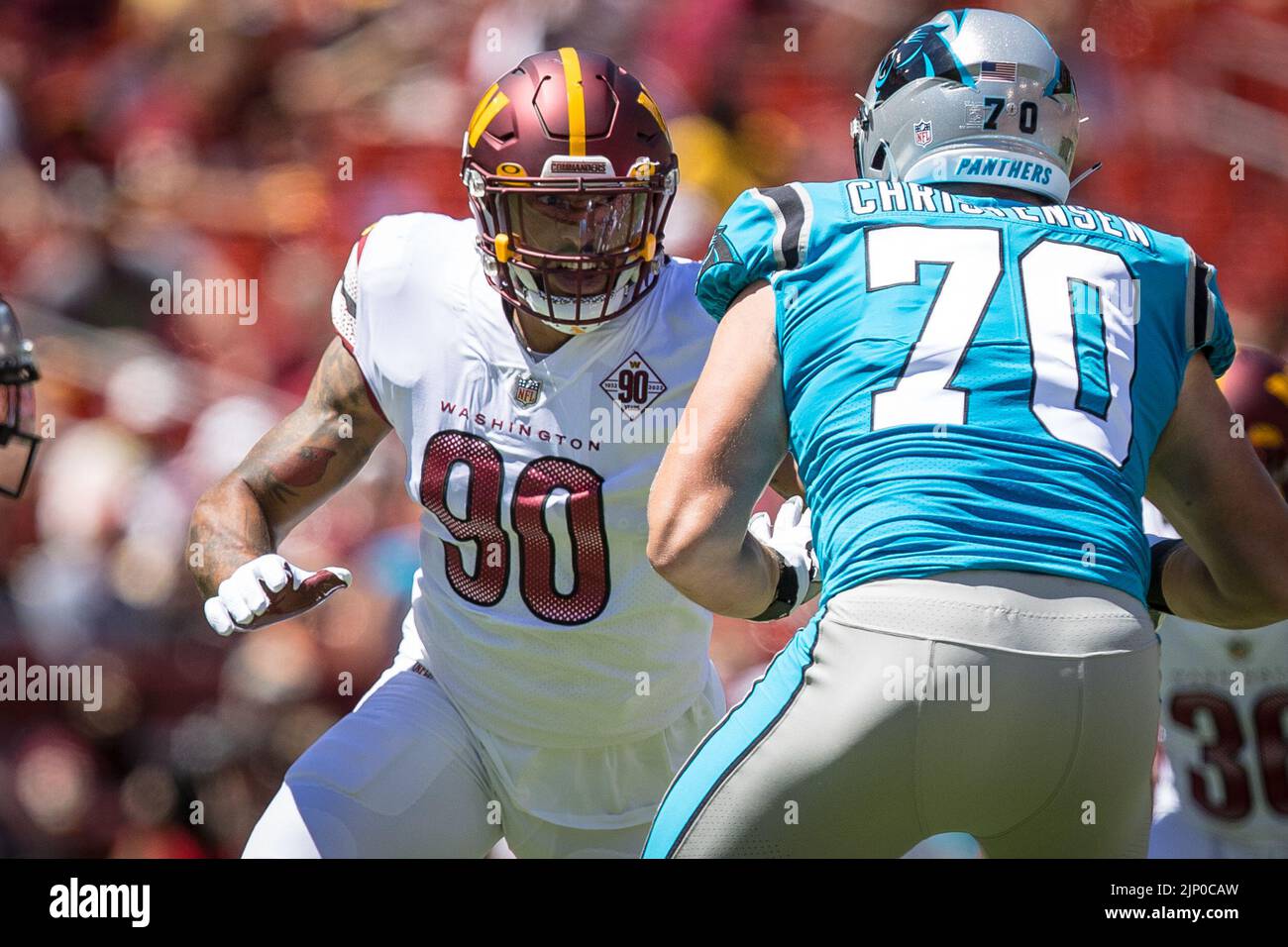Montez sweat commanders 2022 hi-res stock photography and images - Alamy