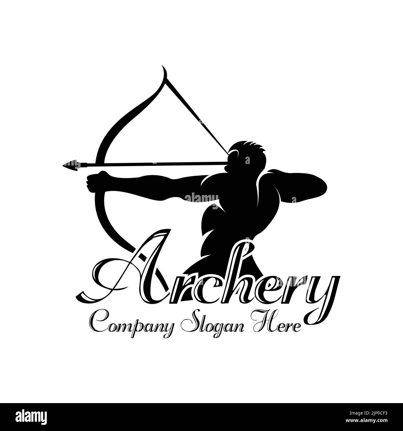 Artemis with the bow Stock Vector Images - Alamy