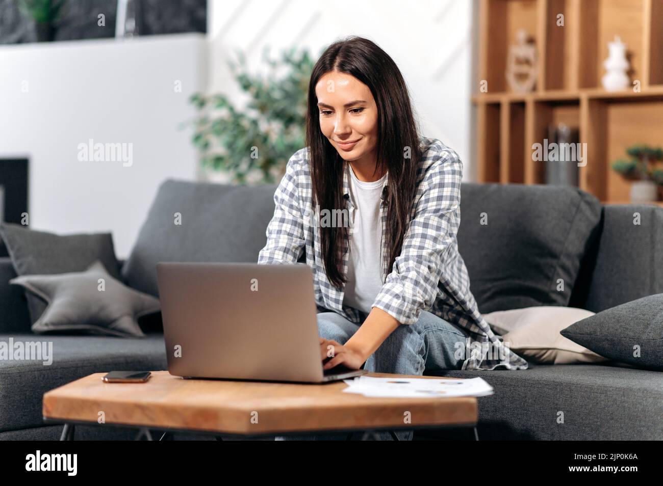 Focused typing hi-res stock photography and images - Alamy