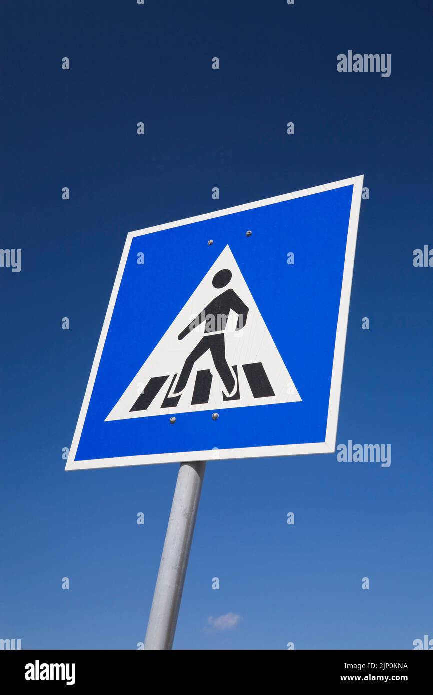 Coloured pedestrian crossing hi-res stock photography and images - Alamy