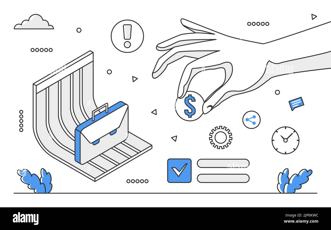 Financial personal investment portfolio. Finance strategy and ...