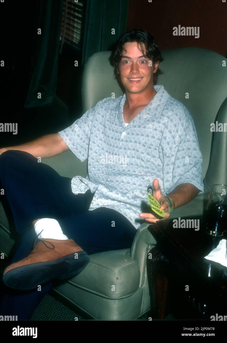 Los Angeles, California, USA 18th June 1996 Actor Jeremy London attends ...