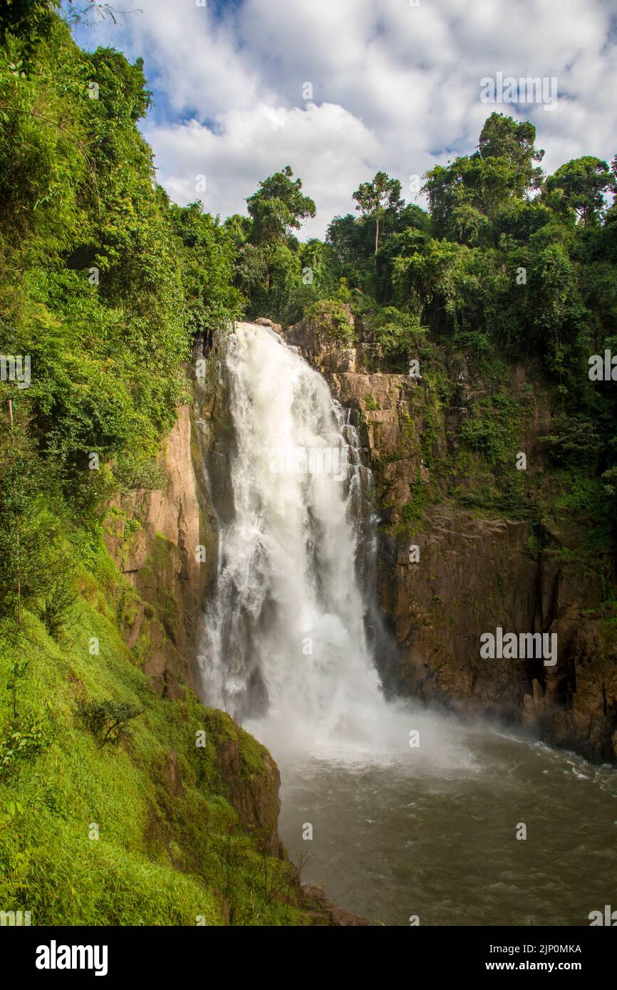 the river view of Haew Narok Waterfall (Nam tok Haeo Narok) was ...