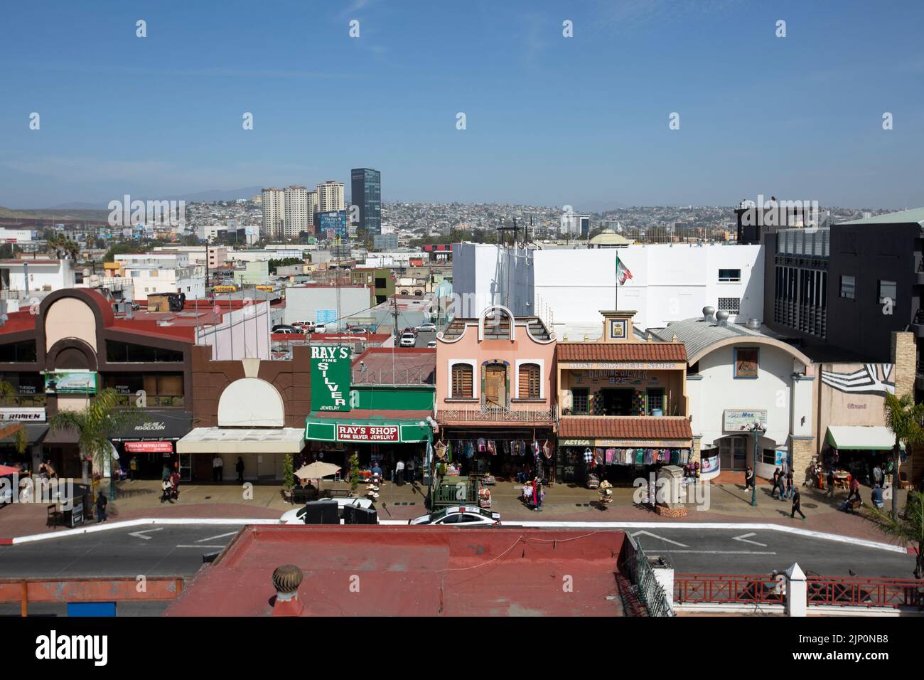 Tijuana, Baja California, Mexico - September 11, 2021: Afternoon light ...