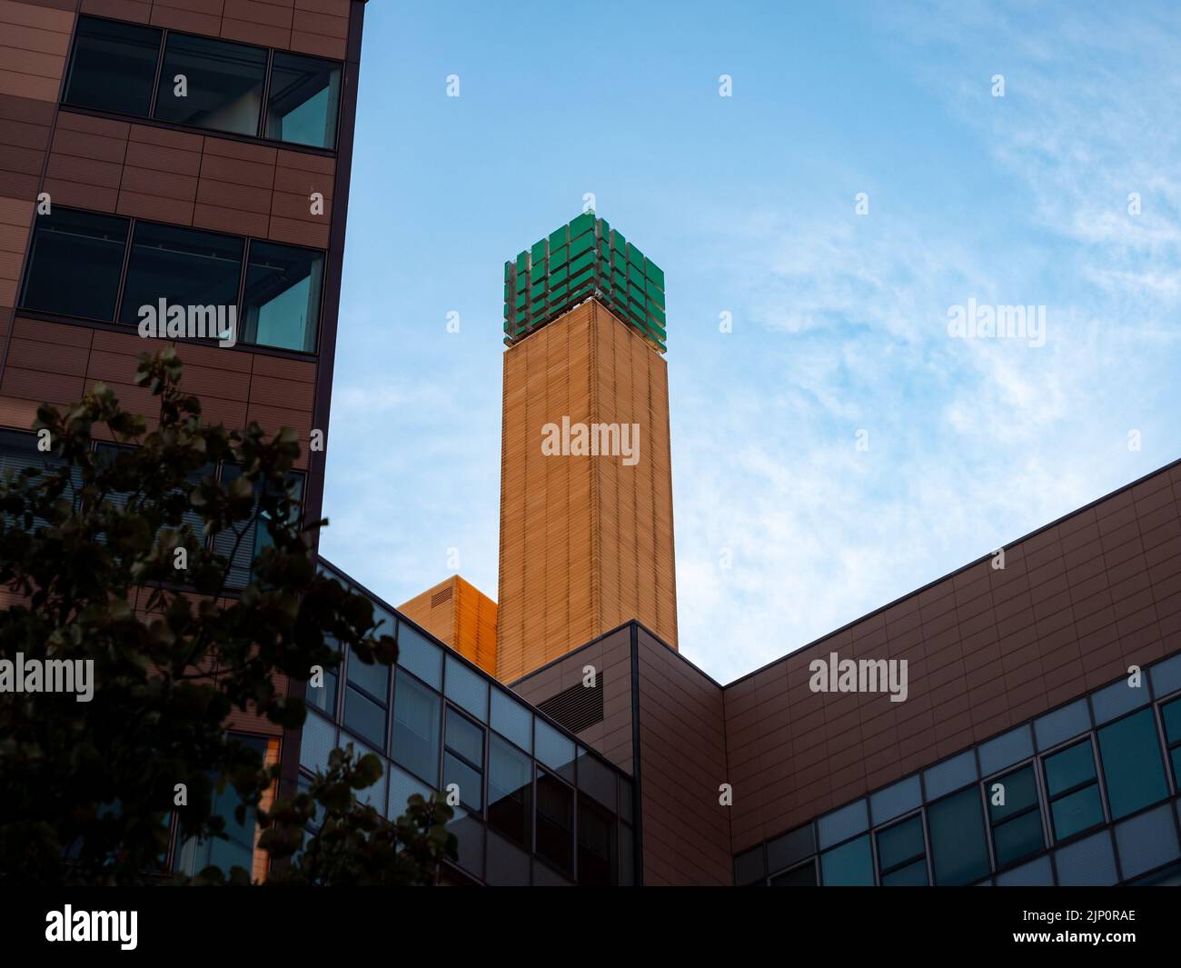 Atrium Tower office building at the Potsdamer Platz in the city by ...