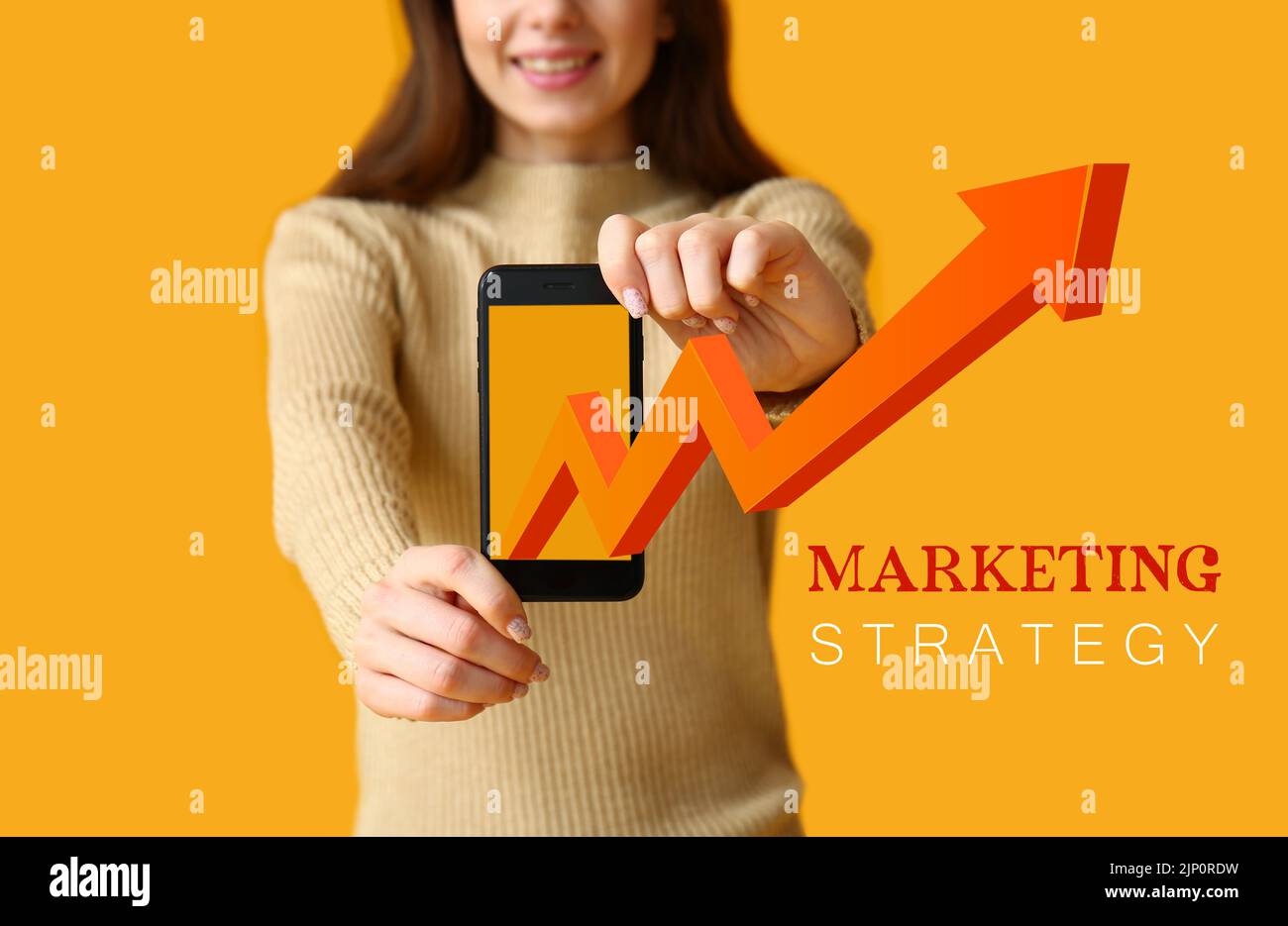 Target smartphone idea strategy hi-res stock photography and images - Alamy