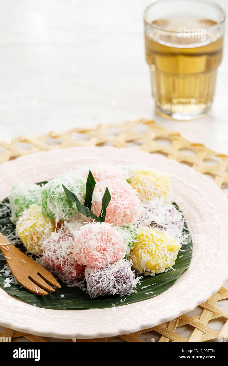 Ongol Ongol Singkong, Indonesian Traditional Steamed Cake Made From ...