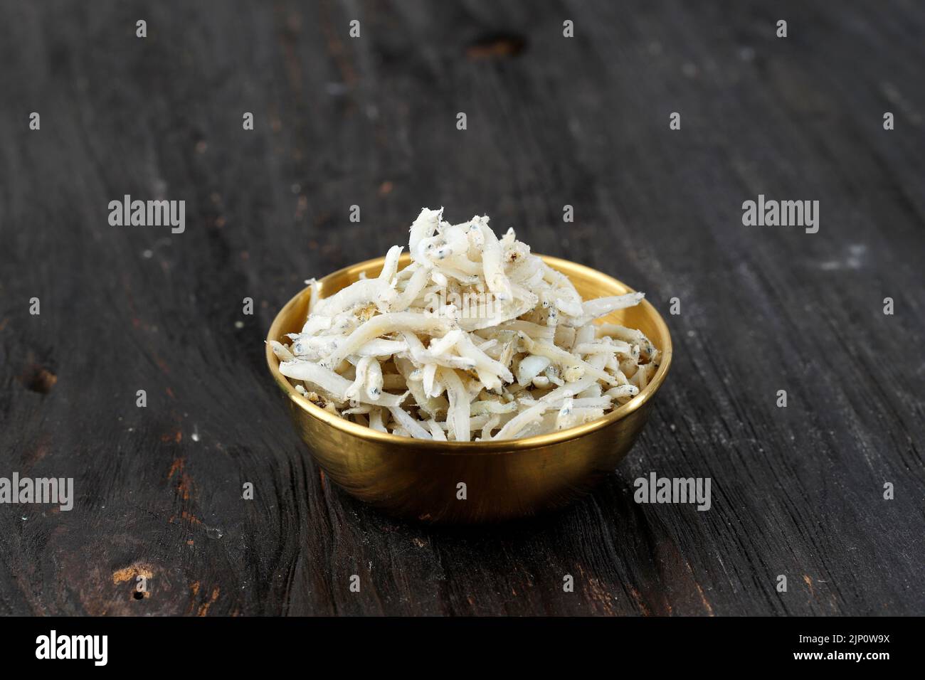 Japanese White Small Anchovy or Chirimenjako, White Bait Fish or Teri ...