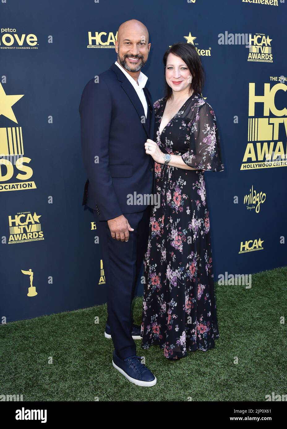 Keegan-Michael Key and Elle Key walking on the red carpet at the The ...