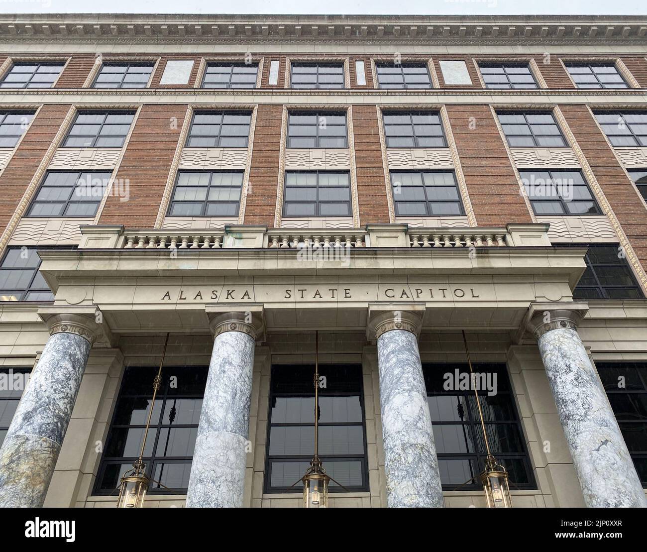 Alaska juneau state capitol building hi-res stock photography and ...