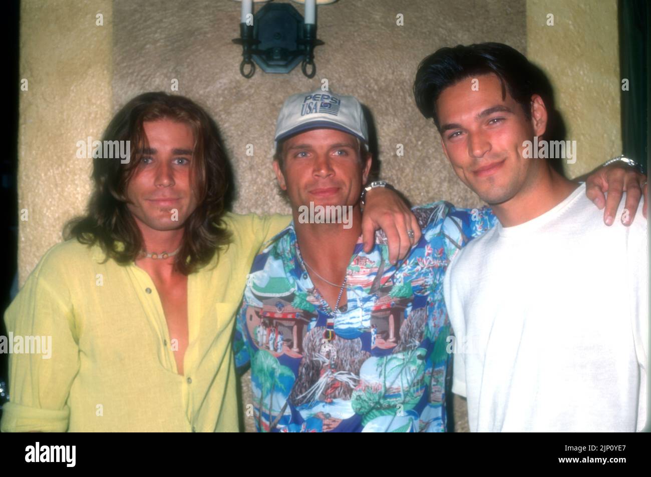 Los Angeles, California, USA 18th June 1996 (L-R) Actor Jaason Simmons ...