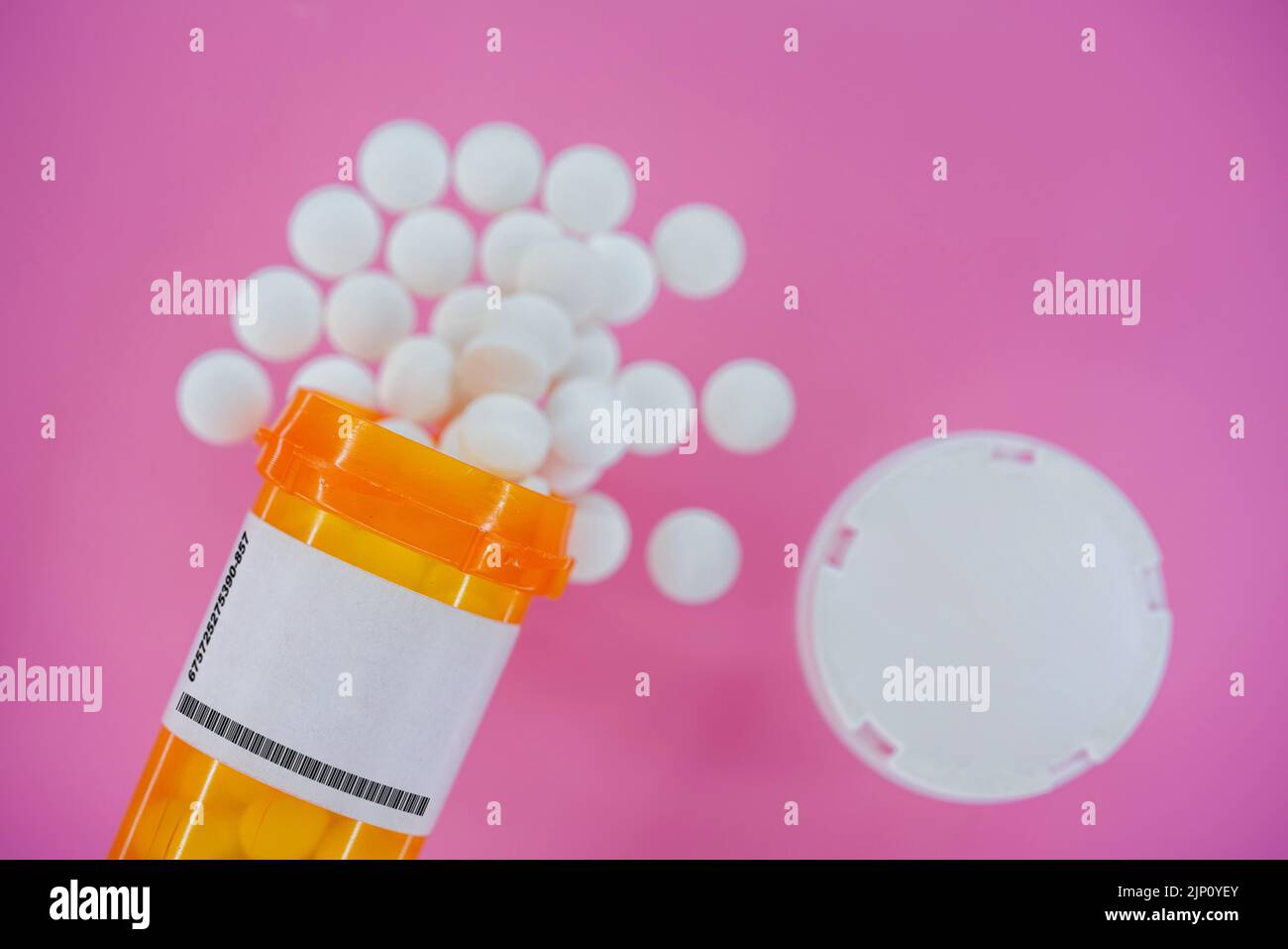 Medical pills in packaging with space for text Stock Photo - Alamy