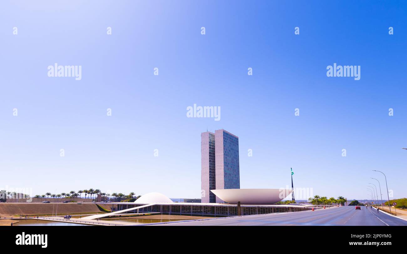 Brasilia, Federal District - Brazil. August, 14, 2022. The National ...