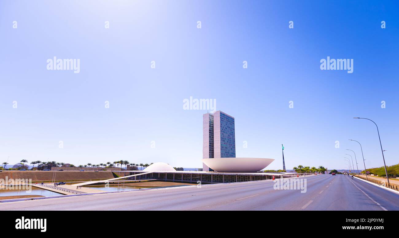 Brasilia, Federal District - Brazil. August, 14, 2022. The National ...