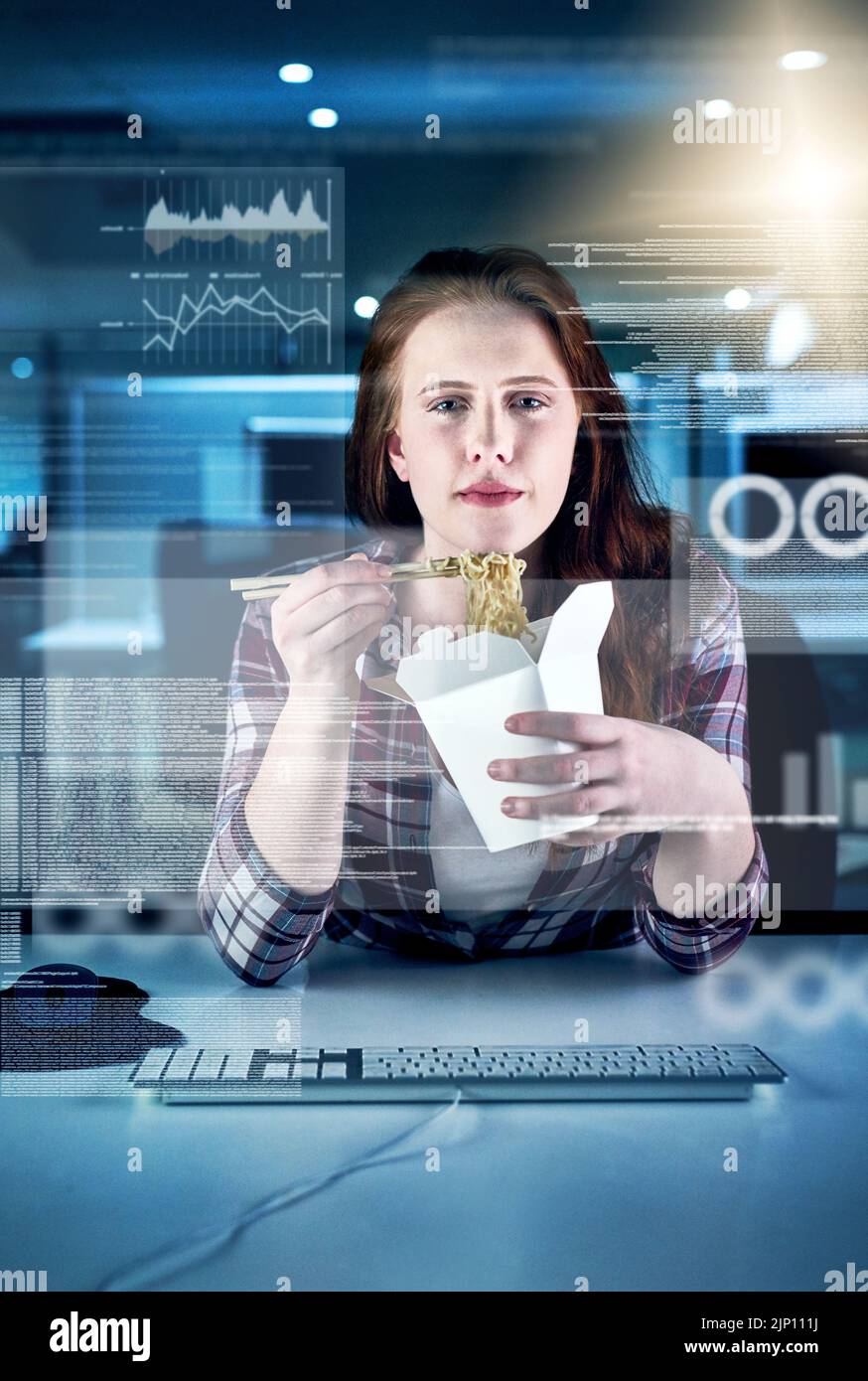 Female computer programmer having hi-res stock photography and images ...