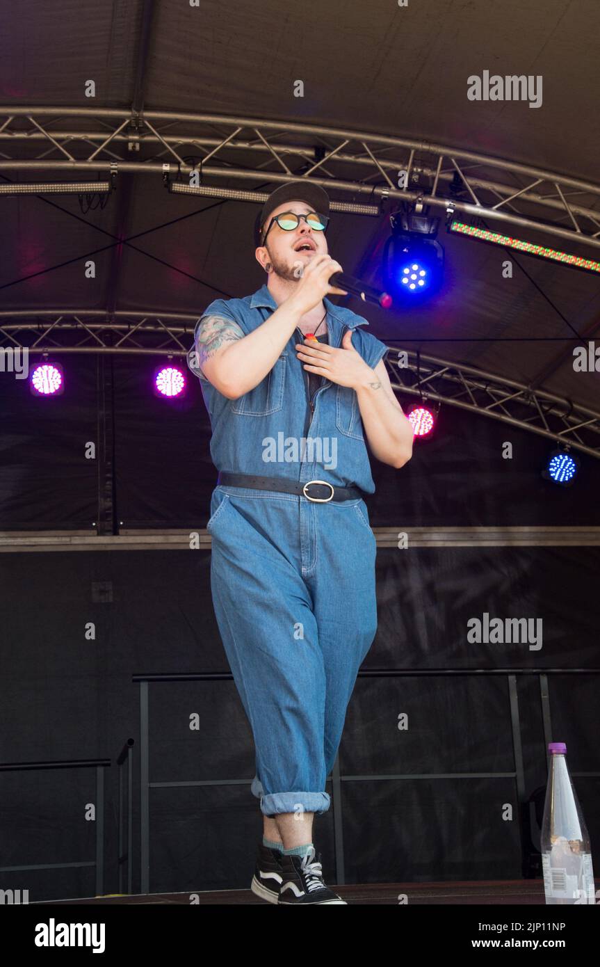 Non Exclusive: Artists perform for Chester Pride 10th Anniversary Stock ...