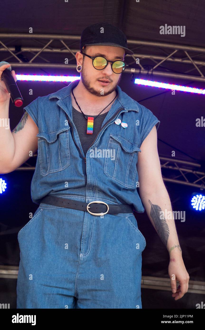 Non Exclusive: Artists perform for Chester Pride 10th Anniversary Stock ...