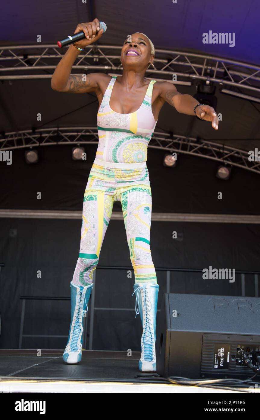 Non Exclusive: Artists perform for Chester Pride 10th Anniversary Stock ...