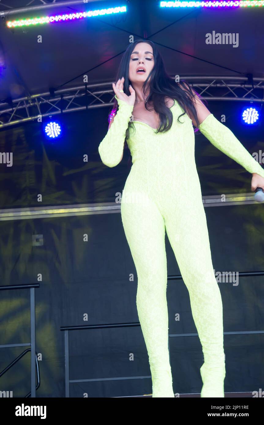 Non Exclusive: Artists perform for Chester Pride 10th Anniversary Stock ...
