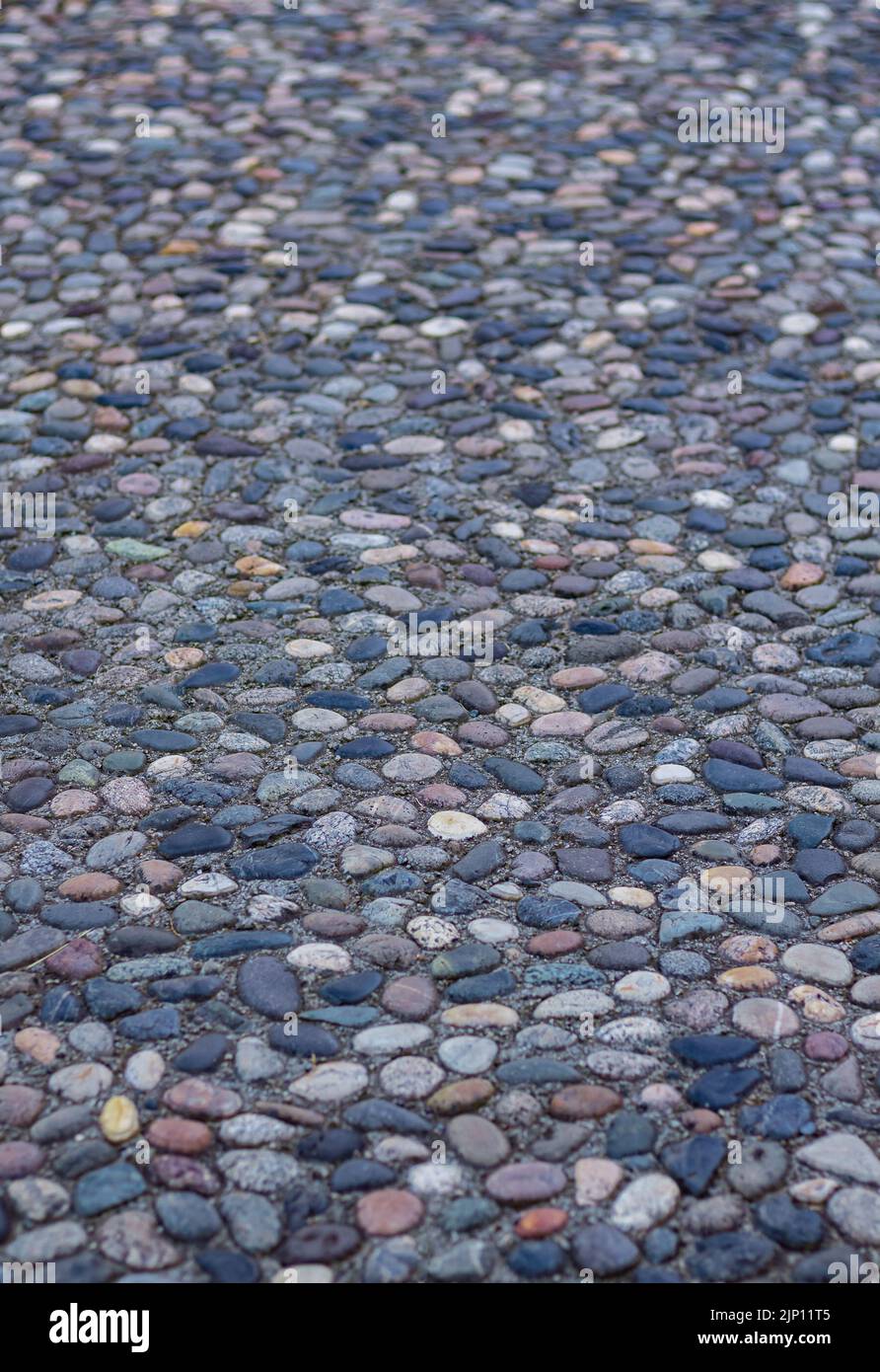 Pebble stone path walkway hi-res stock photography and images - Alamy