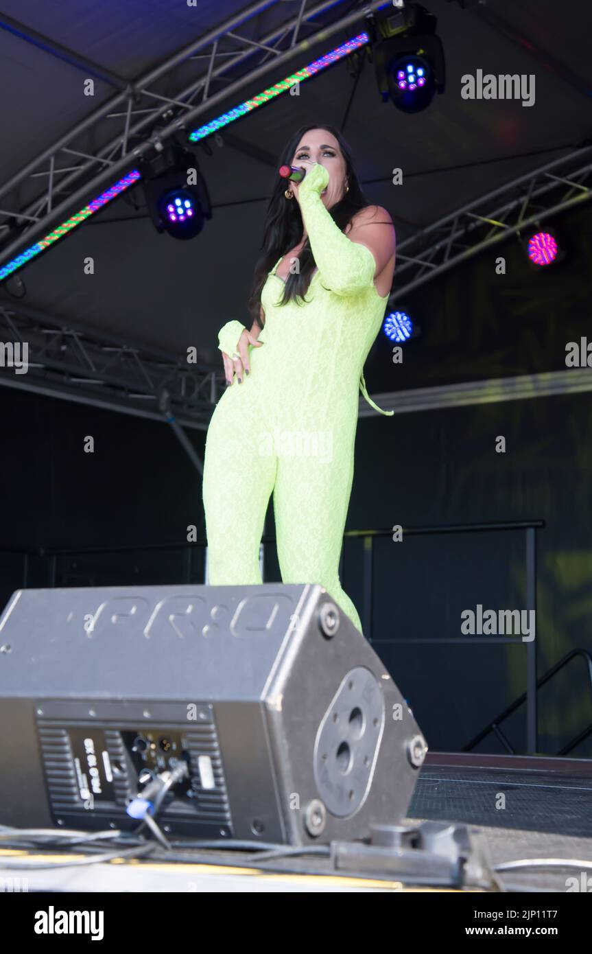 Non Exclusive: Artists perform for Chester Pride 10th Anniversary Stock ...