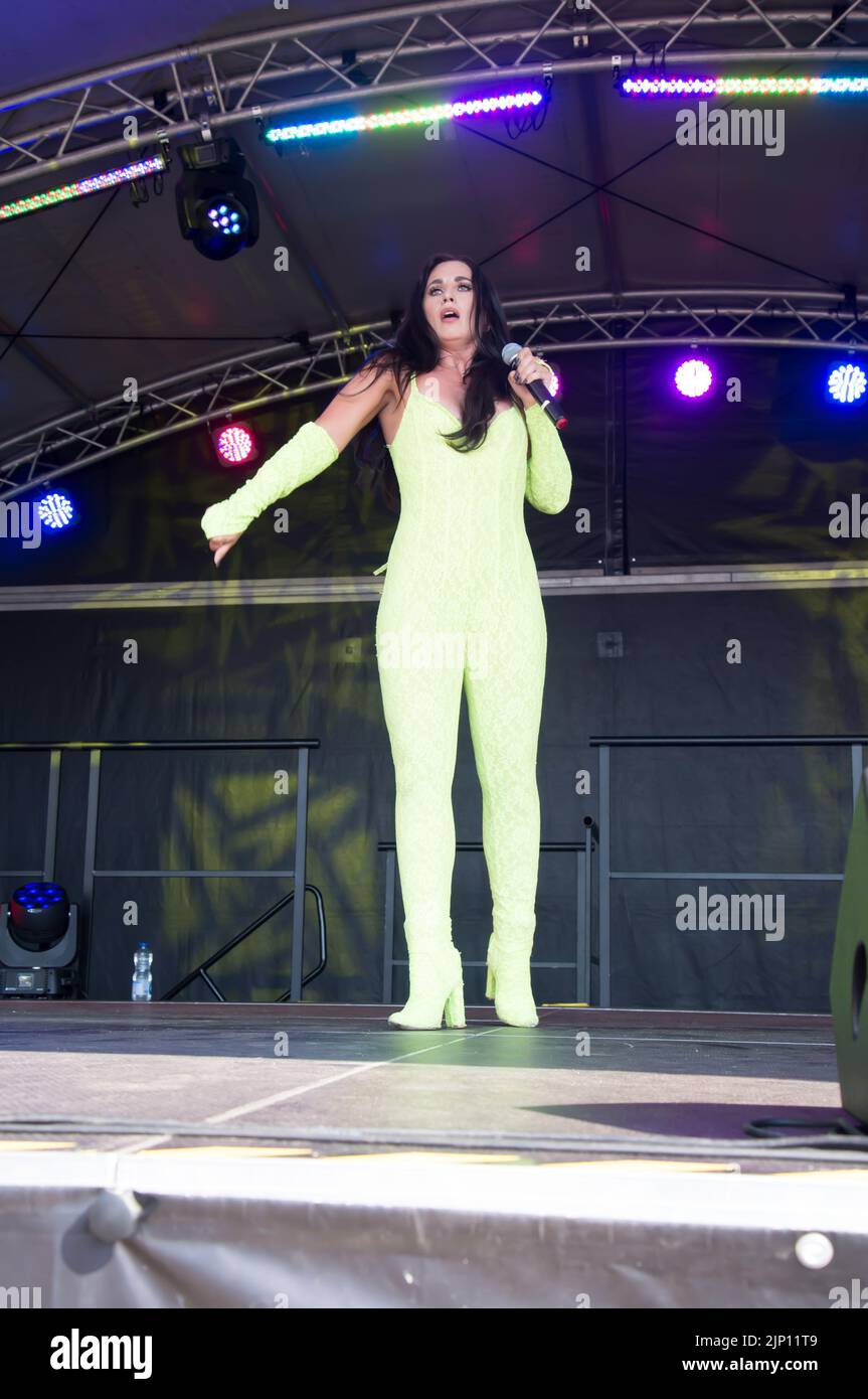 Non Exclusive: Artists perform for Chester Pride 10th Anniversary Stock ...