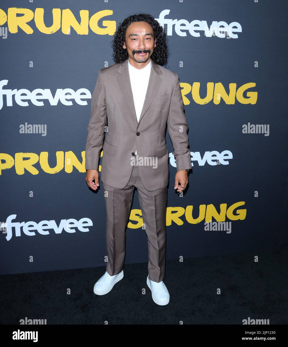 Phillip Garcia arrives at The Red Carpet Premiere of Amazon SPRUNG held ...