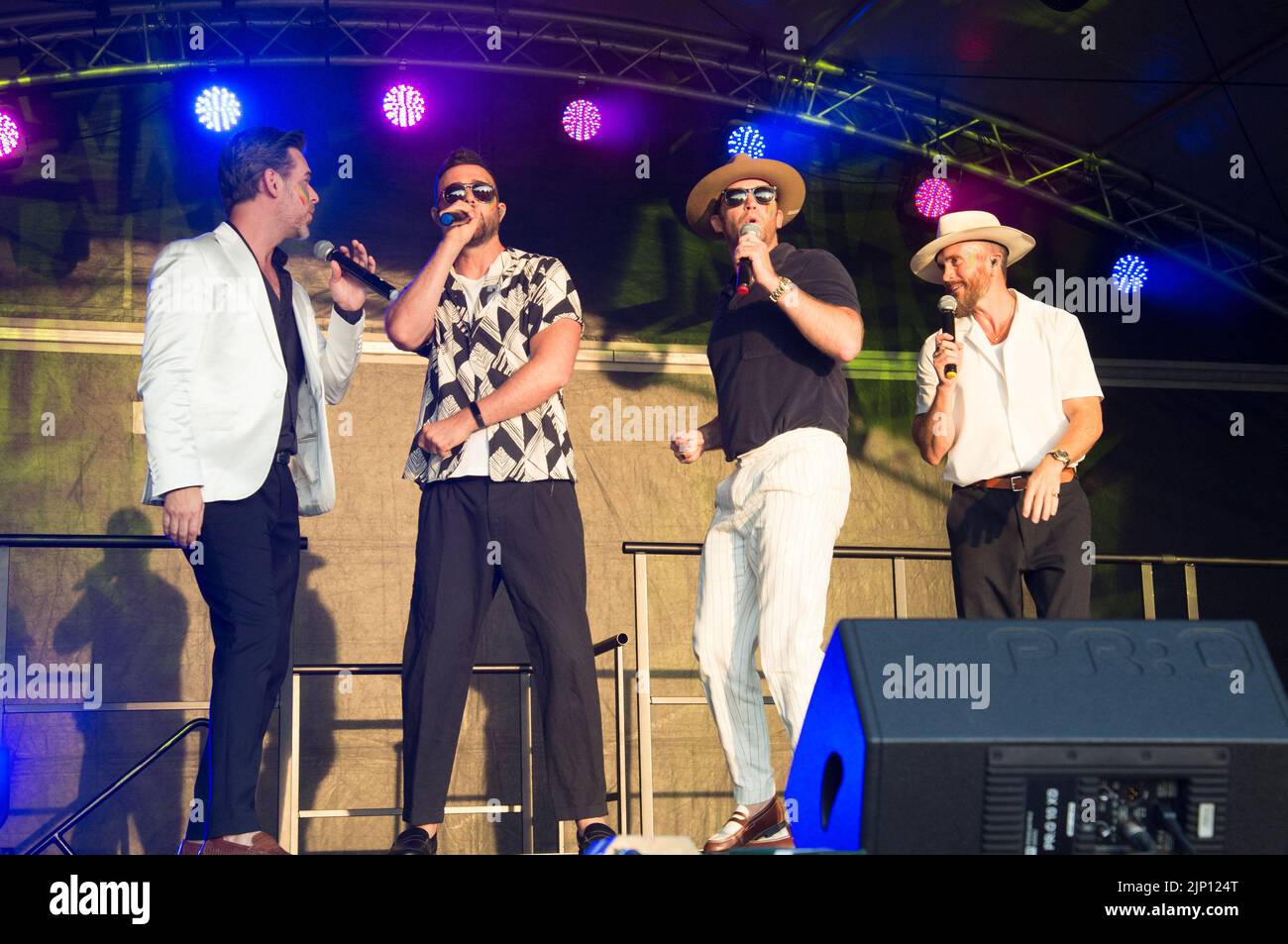 Non Exclusive: Artists perform for Chester Pride 10th Anniversary Stock ...