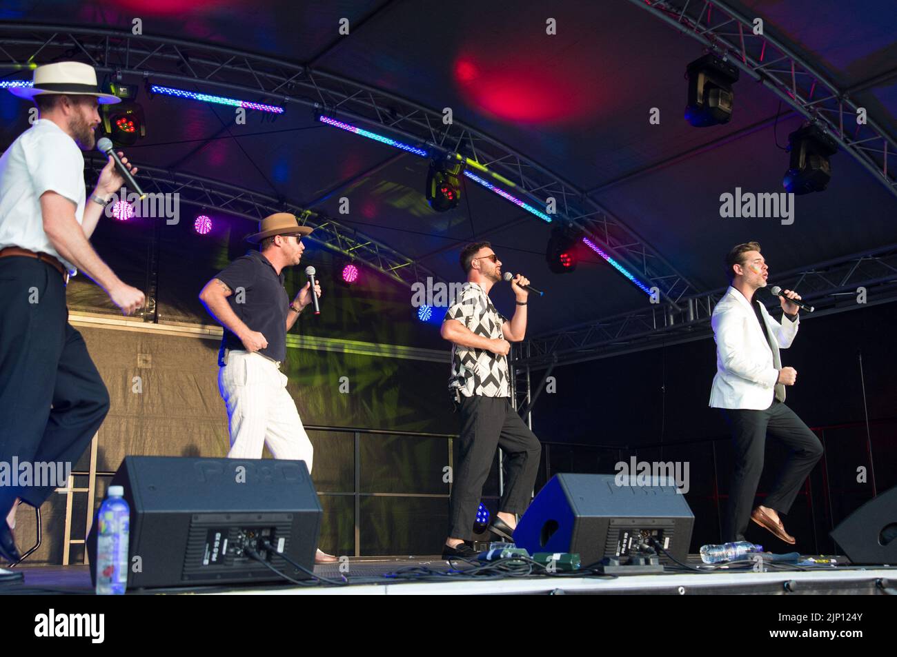 Non Exclusive: Artists perform for Chester Pride 10th Anniversary Stock ...
