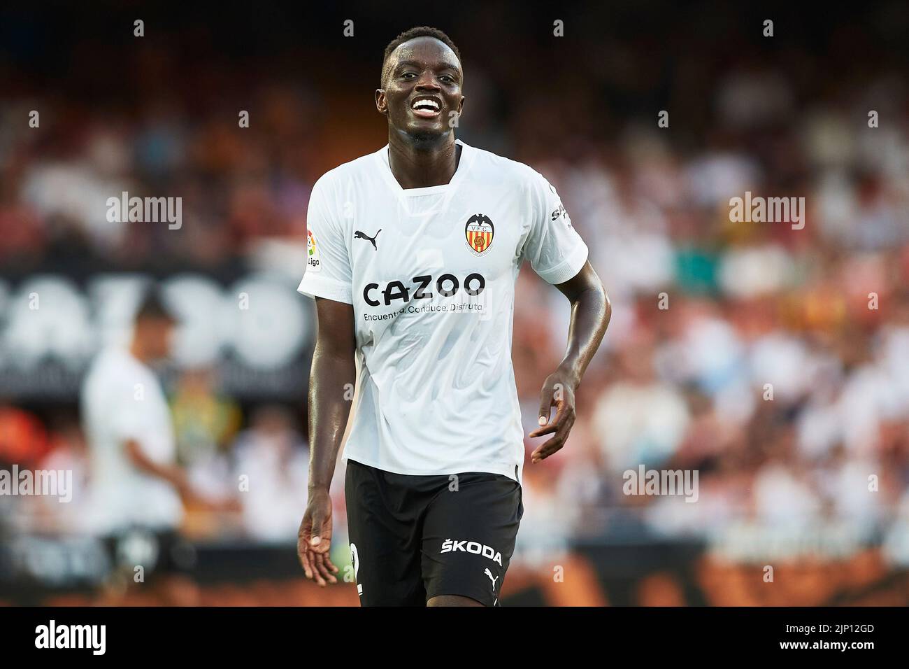 Mouctar Diakhaby of Valencia CF Stock Photo - Alamy