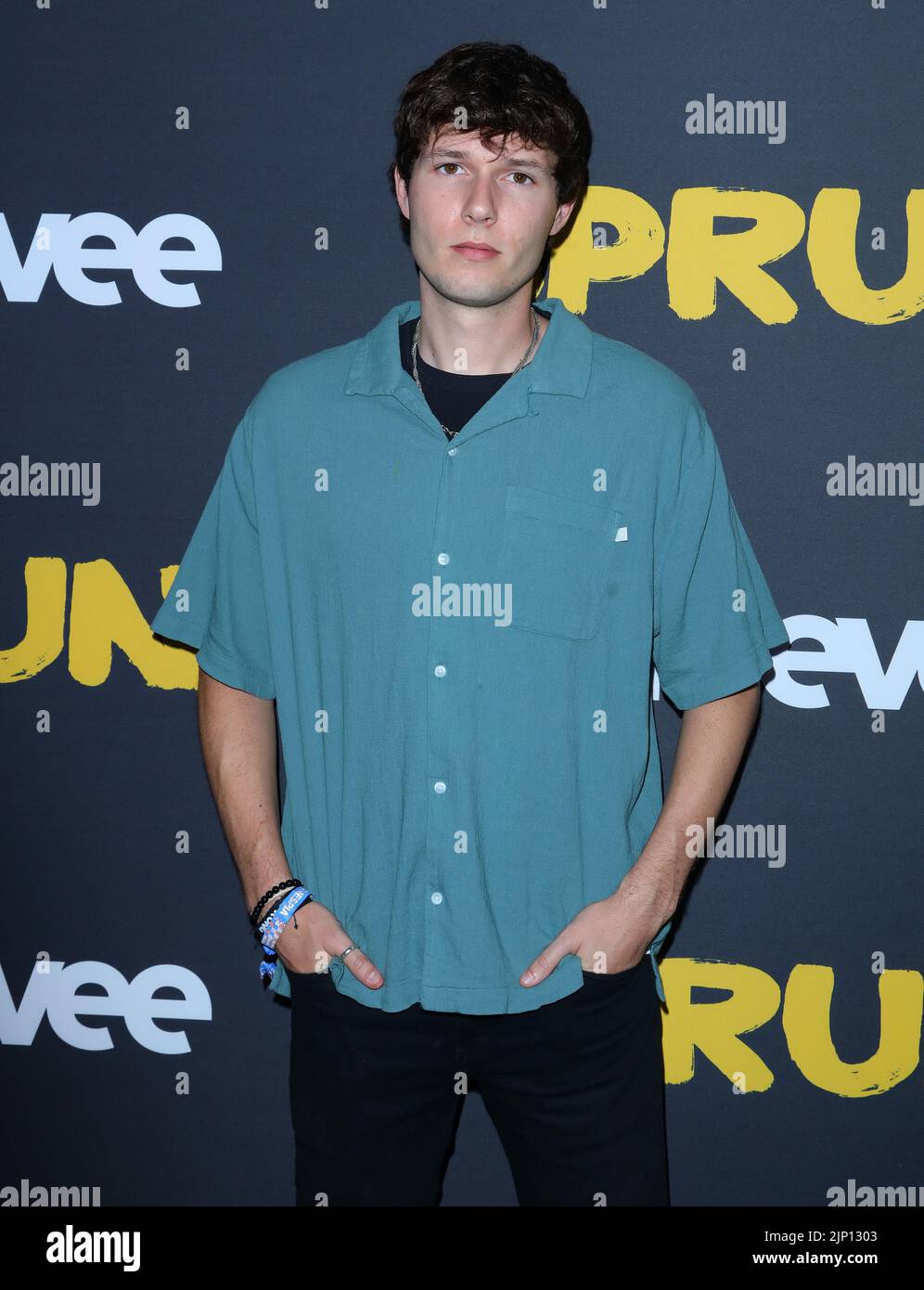 Hollywood, USA. 14th Aug, 2022. Zach Justice arrives at The Red Carpet ...