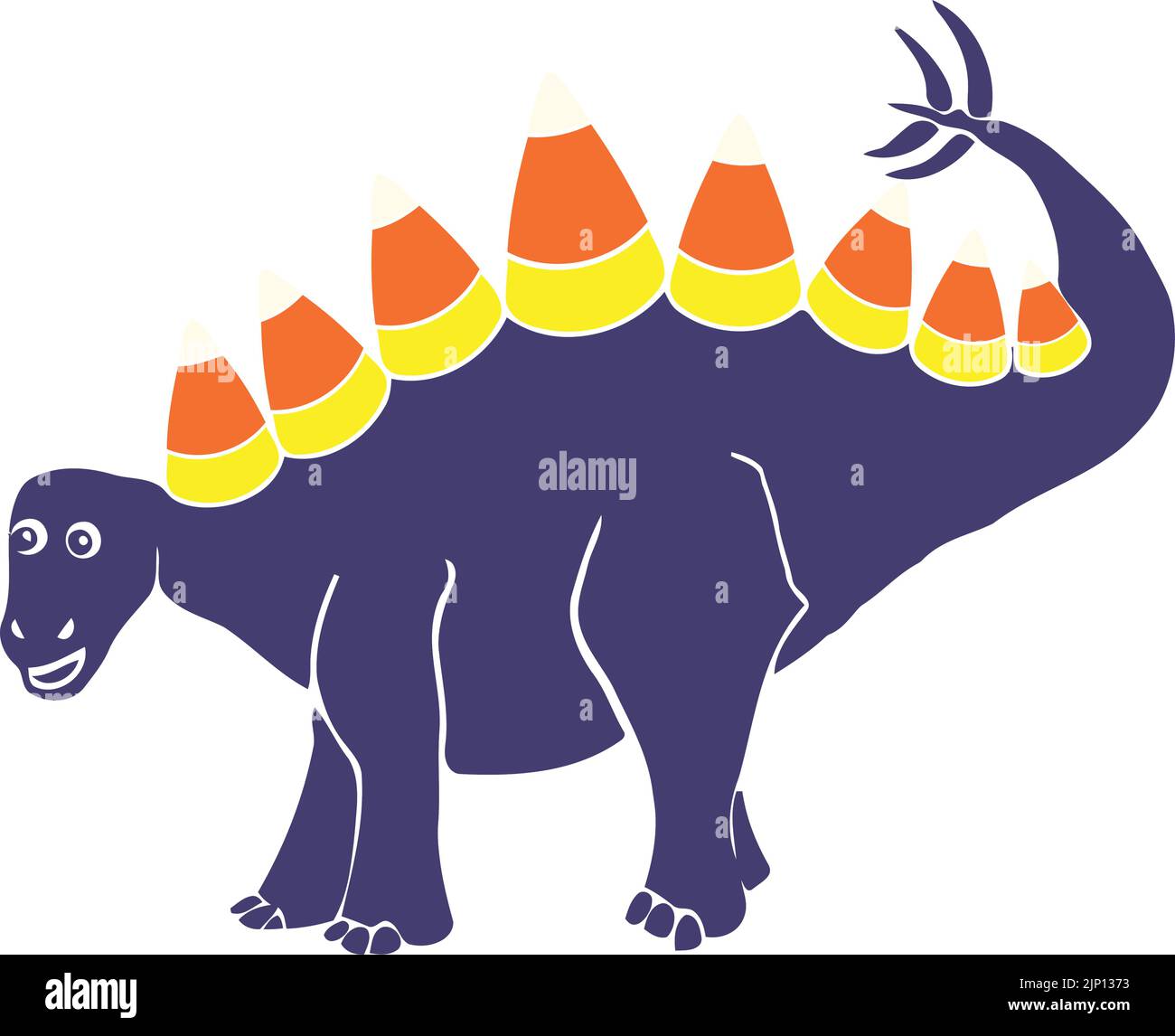 Stegosaurus dinosaur illustration hi-res stock photography and images ...