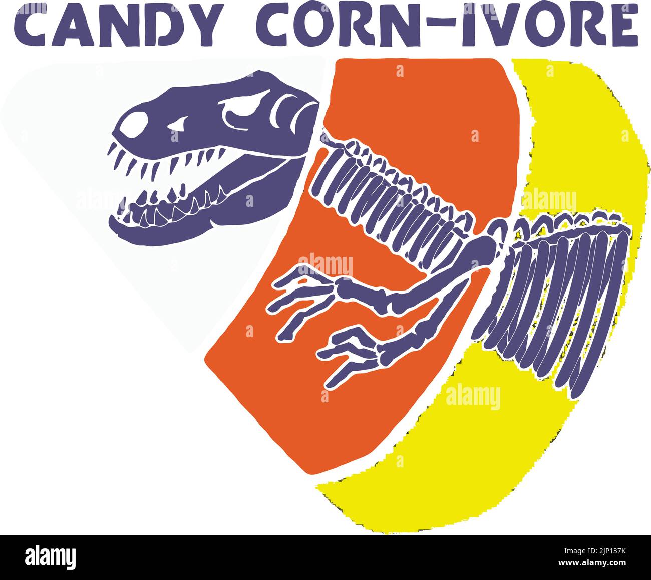 Trick treat candy corn Stock Vector Images - Alamy