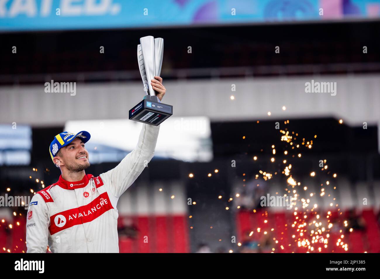 DENNIS Jake (gbr), Avalanche Andretti Formula E, BMW iFE.21, portrait ...